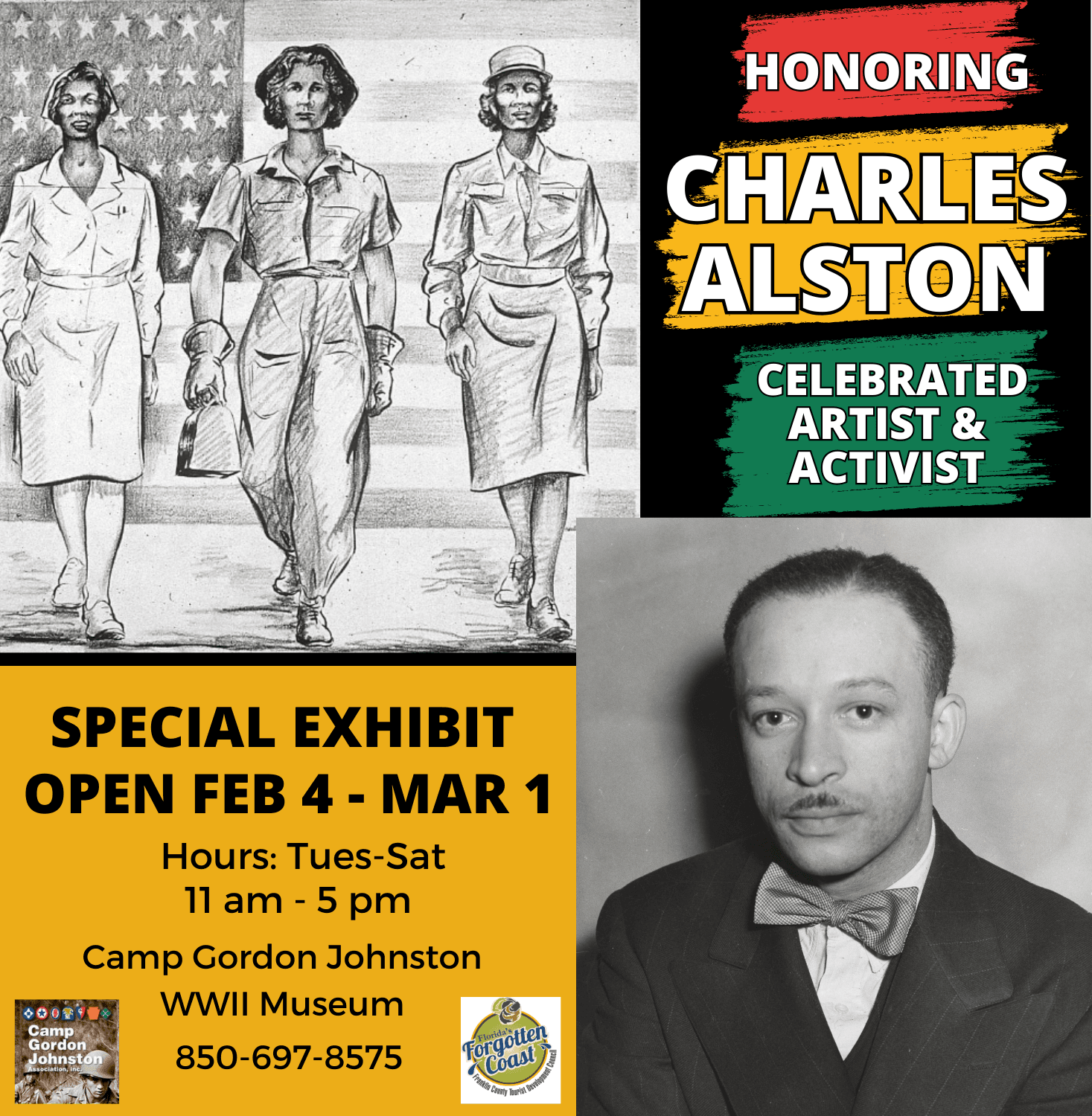 Special Exhibit: Honoring Charles Alston, Artist & Activist ...