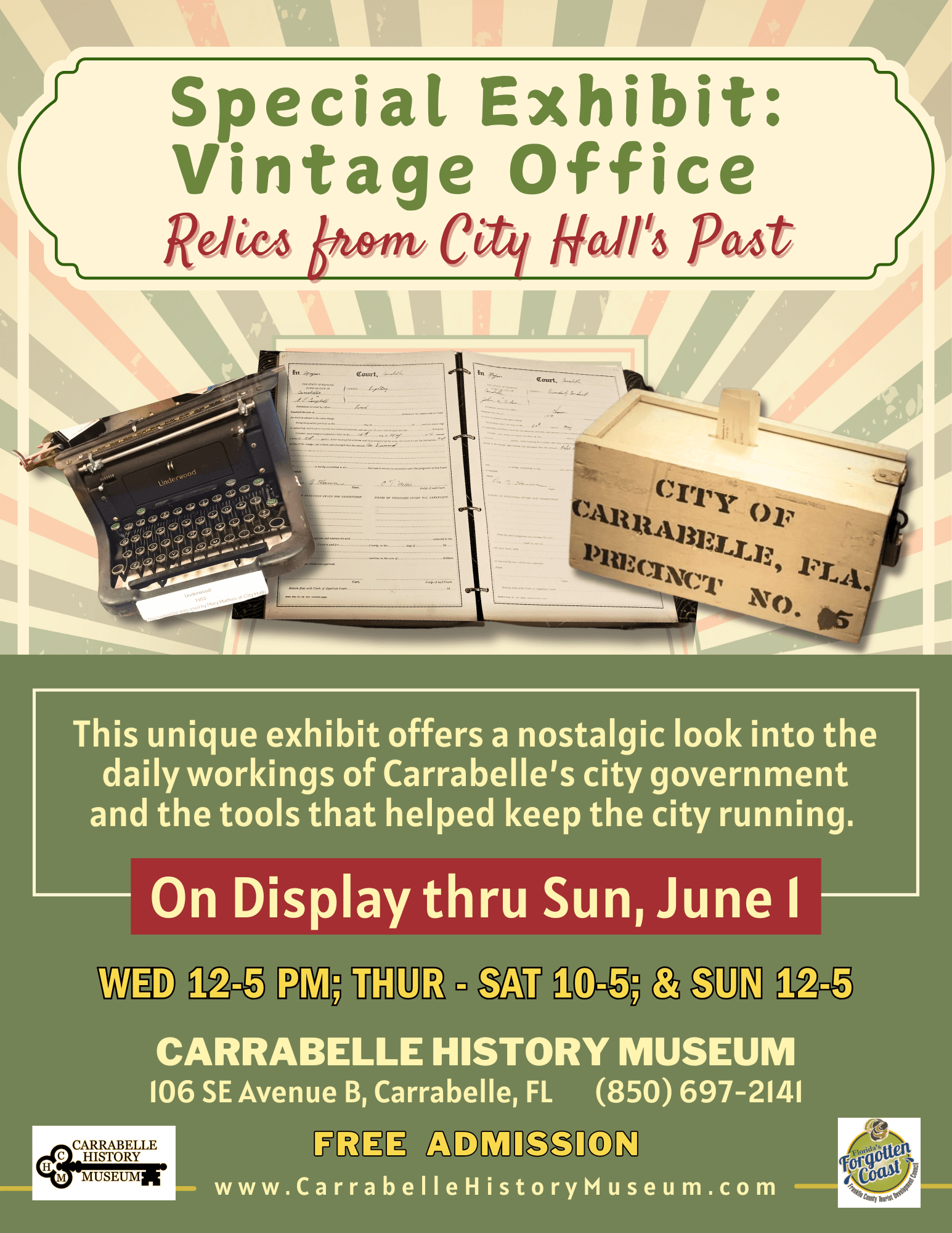 Special Exhibit: Vintage Office - Relics from City Hall's Past ...